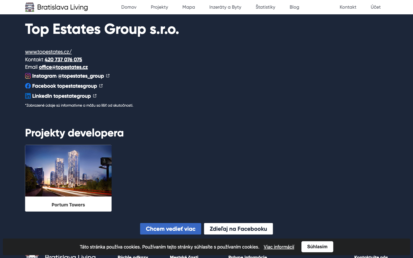 Top Estates Group s.r.o. - Developer v Bratislave | Projekty a Novostavby