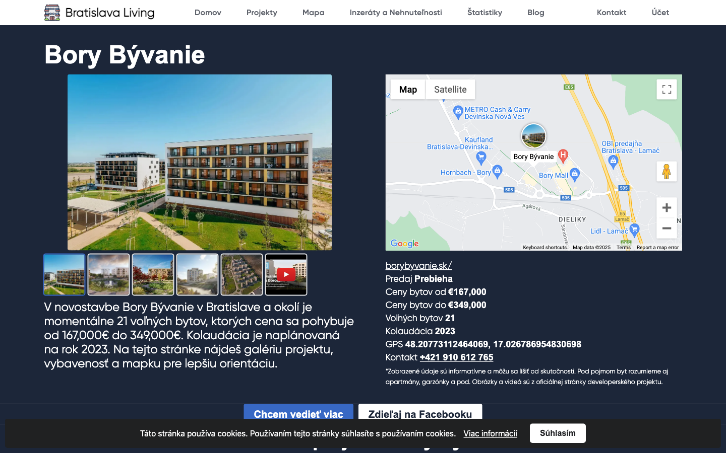 Bory Bývanie novostavba developerský projekt v Bratislave | Byty v ...