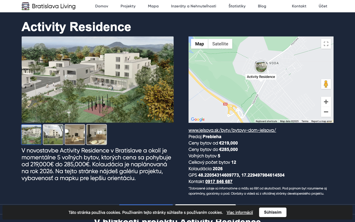 Bytový dom Jelšova novostavba developerský projekt v Bratislave | Byty ...