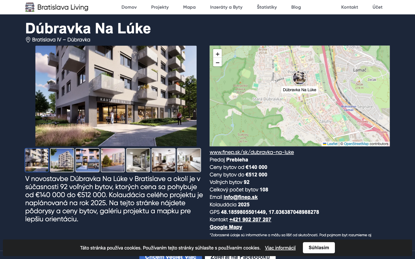 Dúbravka Na Lúke novostavba developerský projekt v Bratislave | Byty v ...