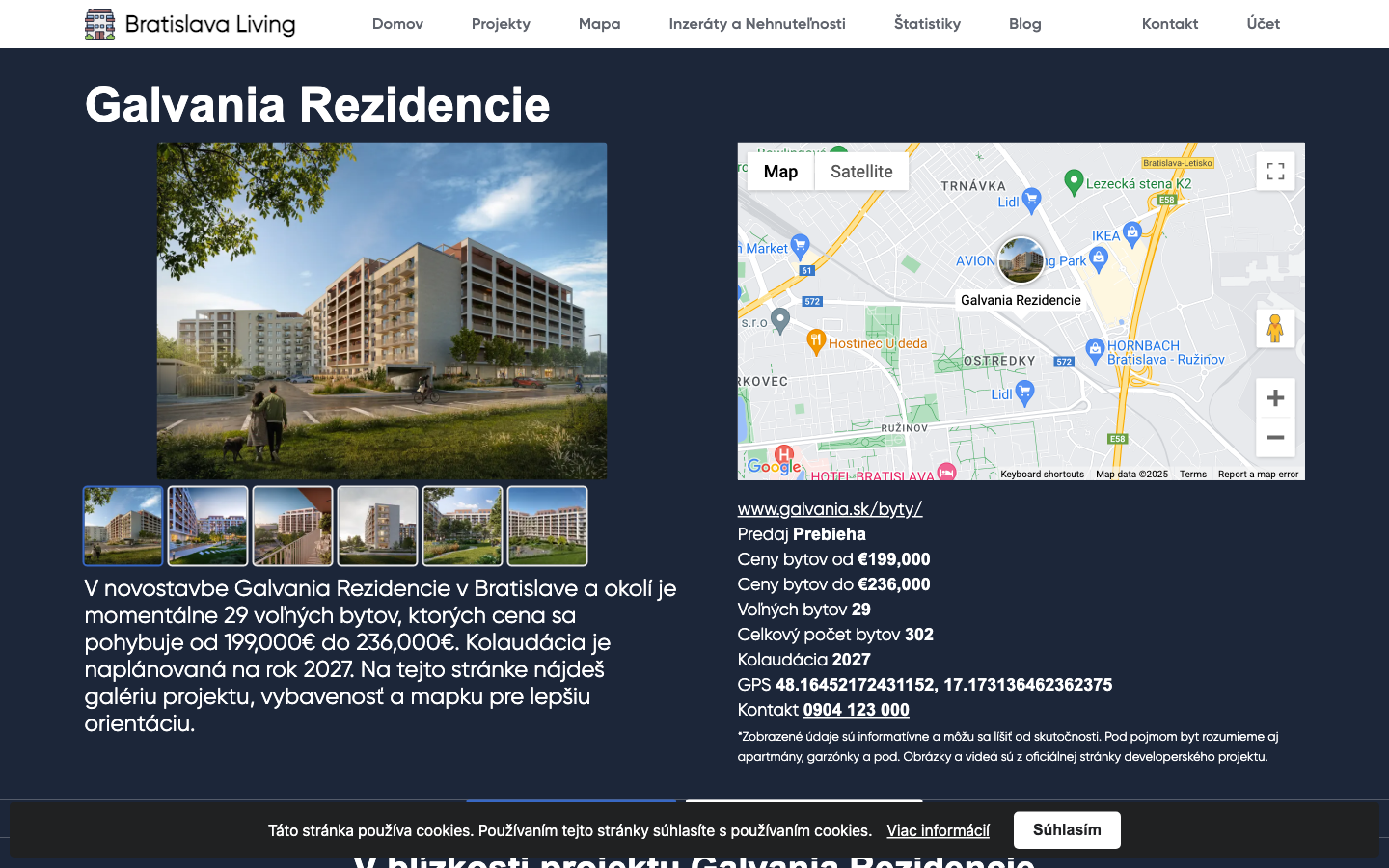 Galvania Rezidencie novostavba developerský projekt v Bratislave | Byty ...