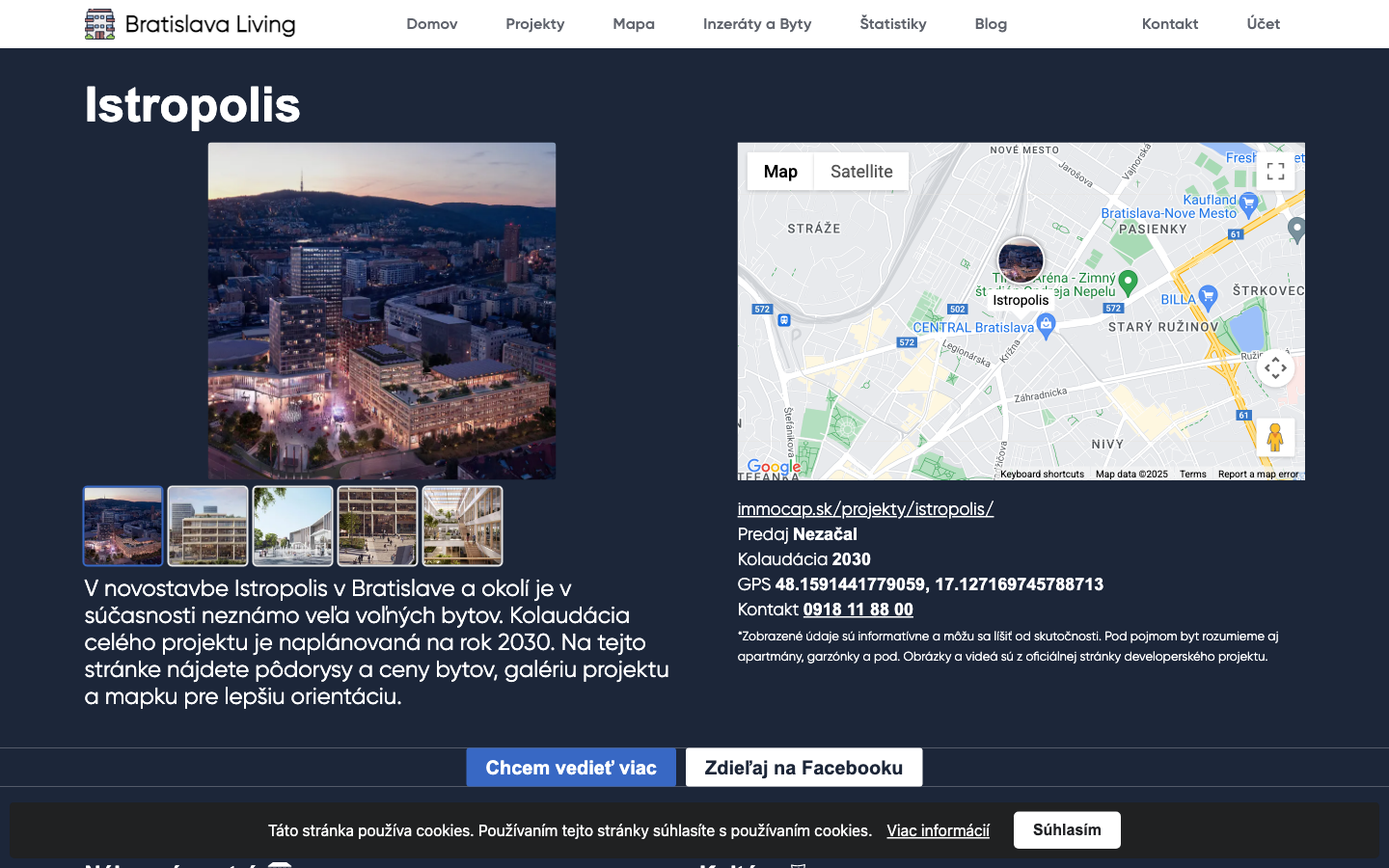 Istropolis novostavba developerský projekt v Bratislave | Byty v Bratislave