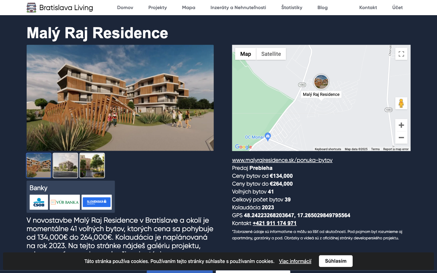 Malý Raj Residence novostavba developerský projekt v Bratislave | Byty ...