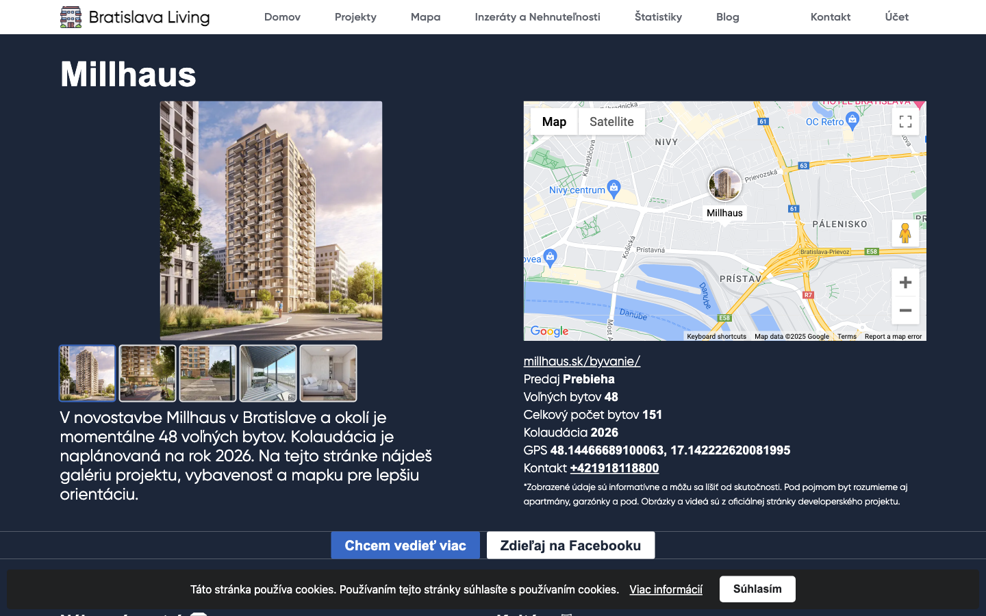 Millhaus novostavba developerský projekt v Bratislave | Byty v Bratislave