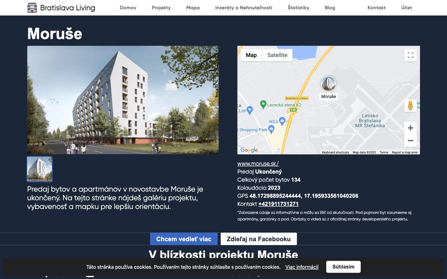 Moruše novostavba developerský projekt v Bratislave | Byty v Bratislave