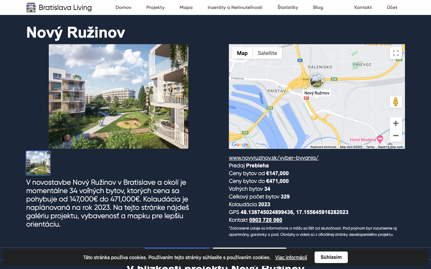 Nový Ružinov novostavba developerský projekt v Bratislave | Byty v ...