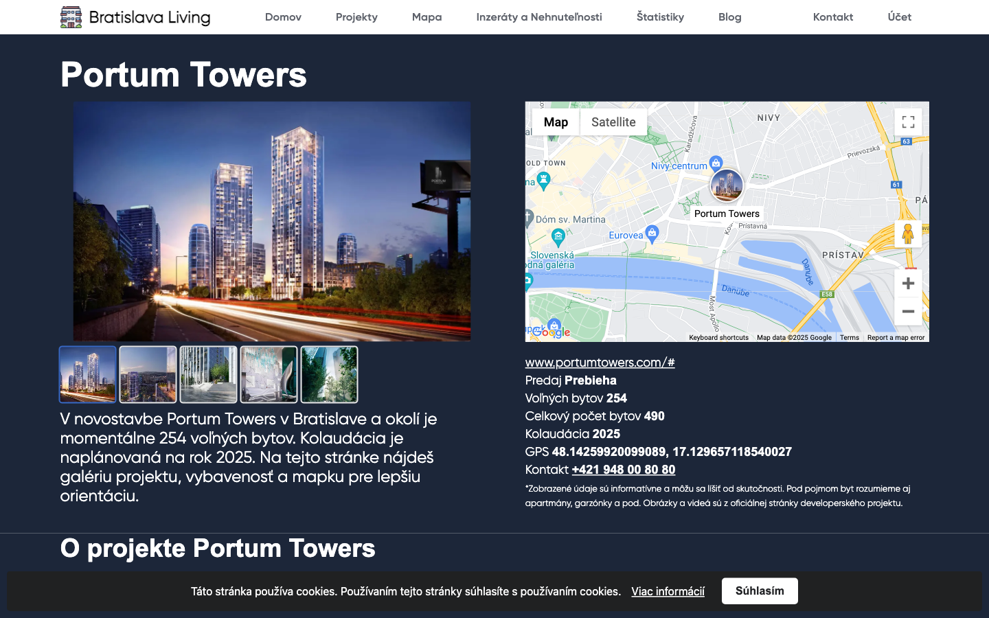 Portum Towers novostavba developerský projekt v Bratislave | Byty v ...