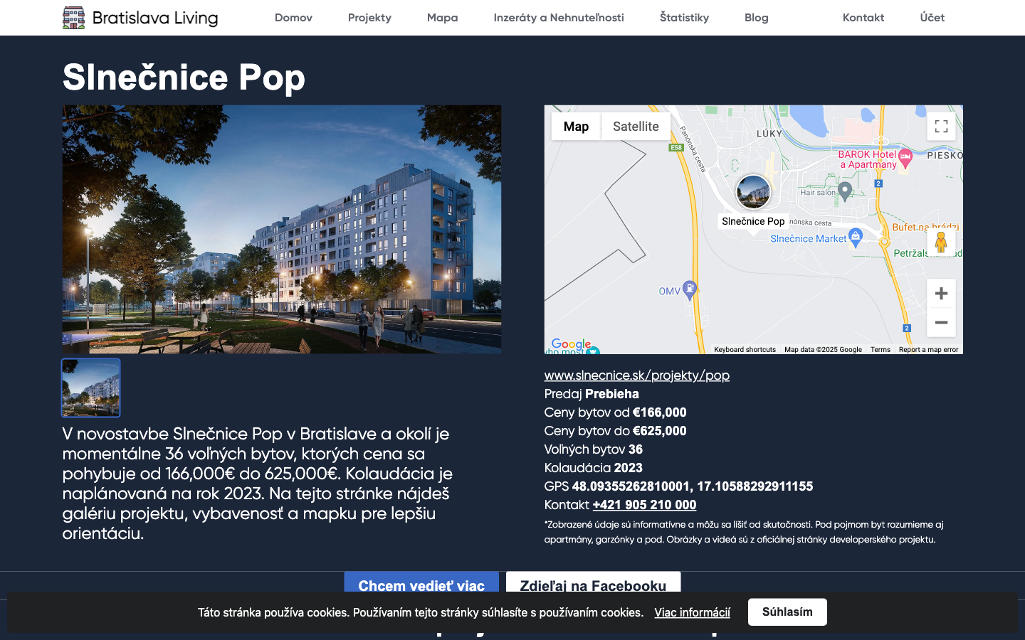 Slnečnice Pop novostavba developerský projekt v Bratislave | Byty v ...