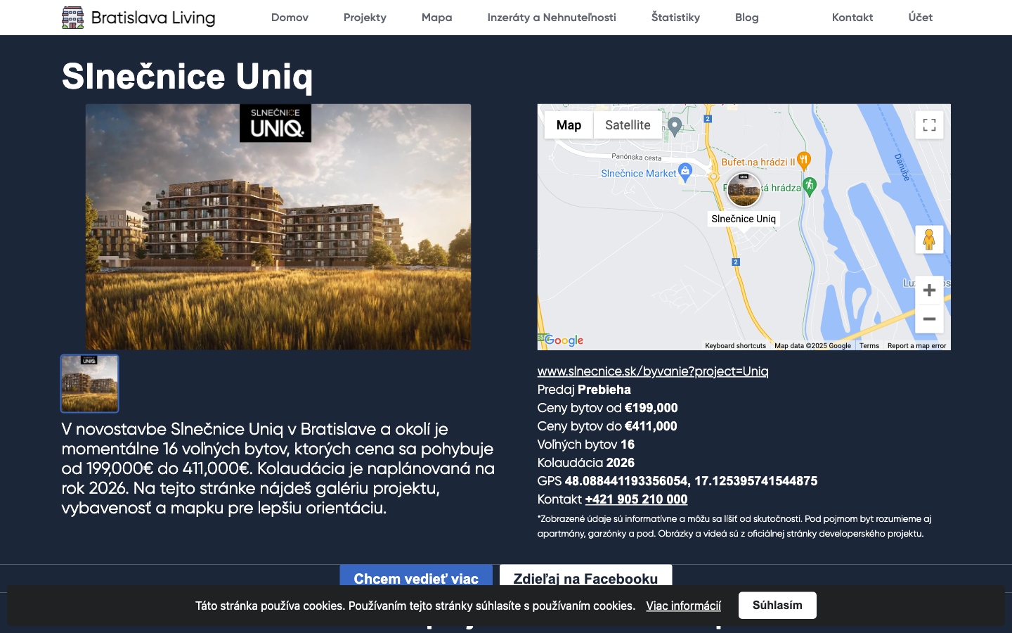 Slnečnice Uniq novostavba developerský projekt v Bratislave | Byty v ...
