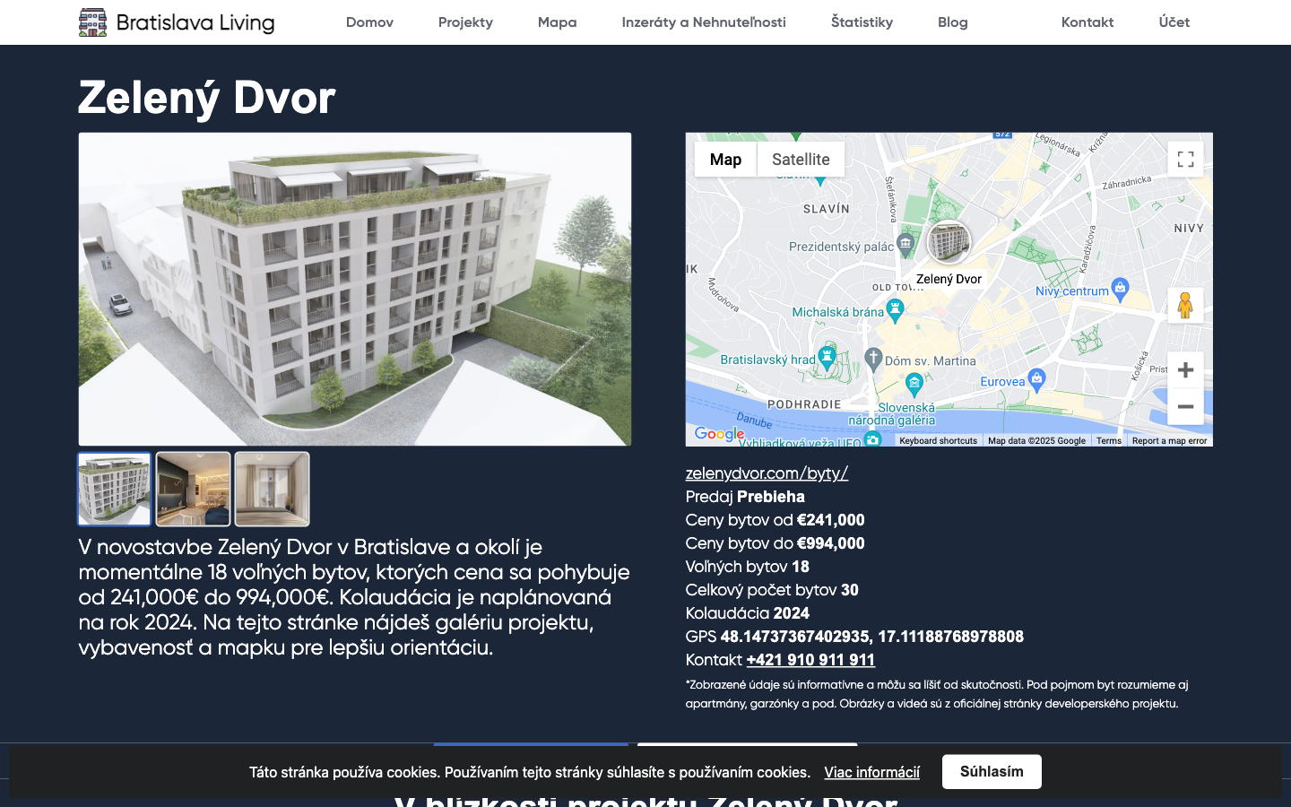 Zelený Dvor novostavba developerský projekt v Bratislave | Byty v Bratislave