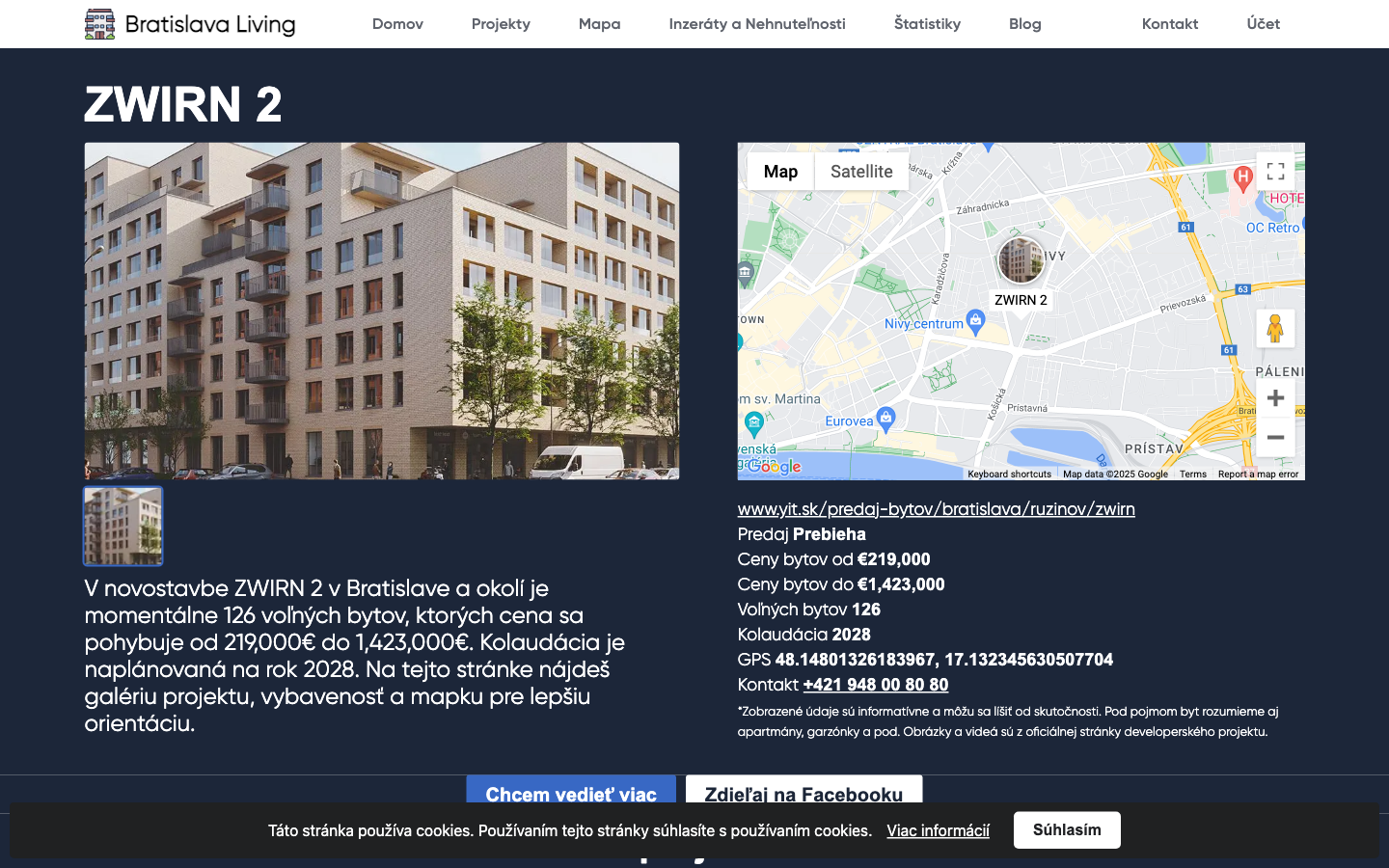 ZWIRN 2 novostavba developerský projekt v Bratislave | Byty v Bratislave